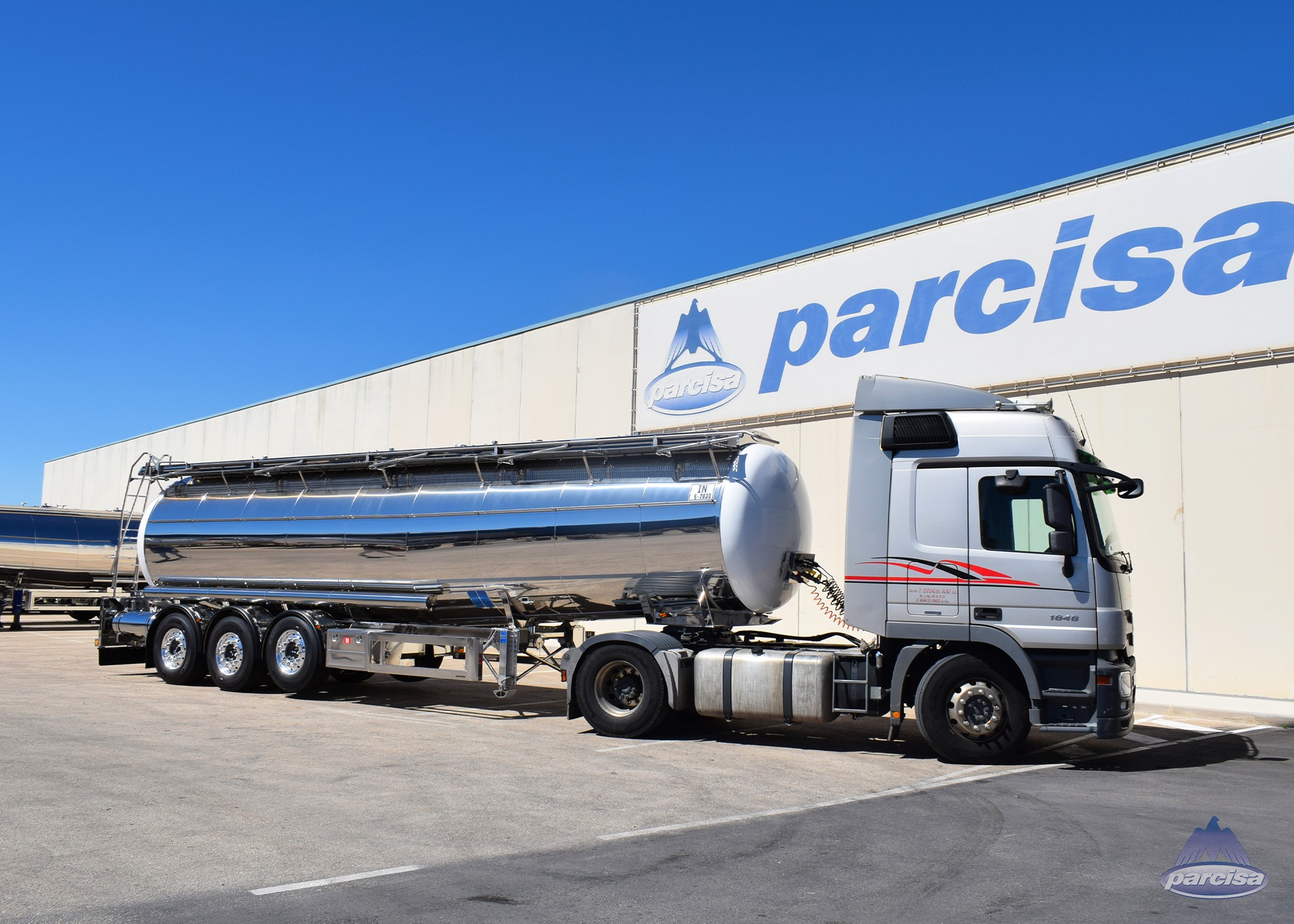 Цистерна для харчових продуктів Parcisa із ATP, 31.000л.